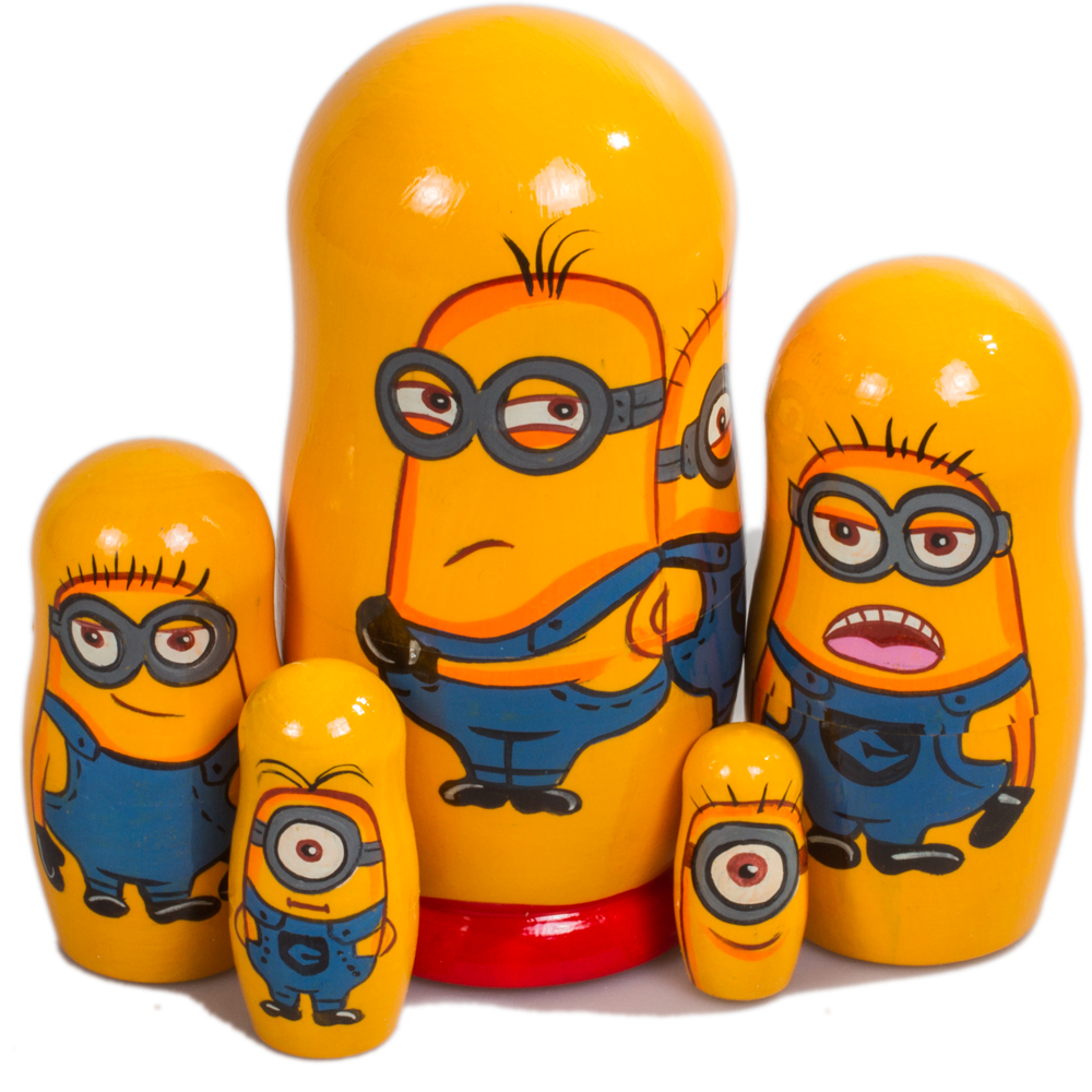Nesting Doll - Wise Guys (5 pc.)