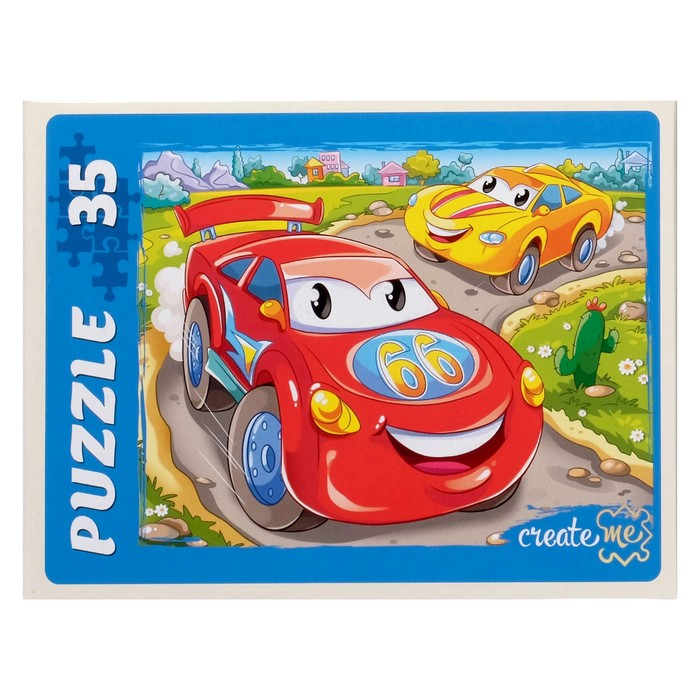 Racing Cars 35 pc. Jigsaw Puzzle for Kids 35 pieces | Product sku G-197023