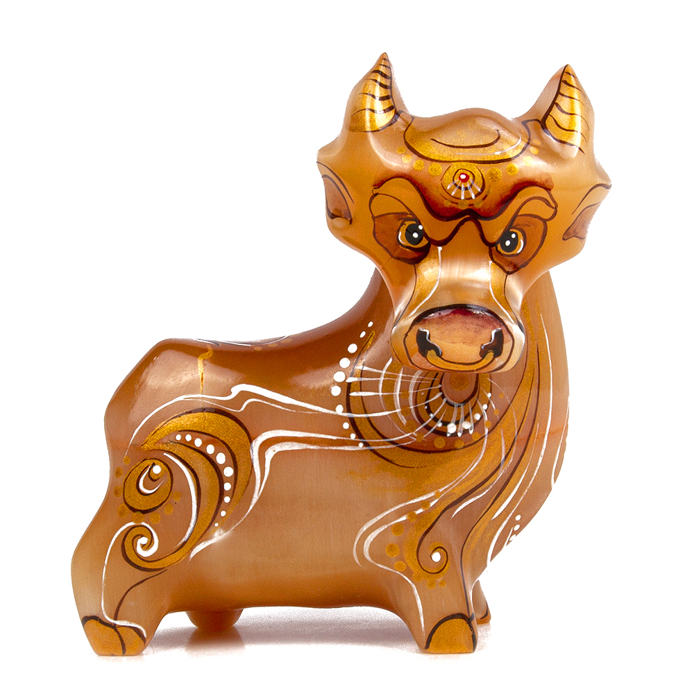 Apollo Bull Selenite Figurine | Product sku S-201390