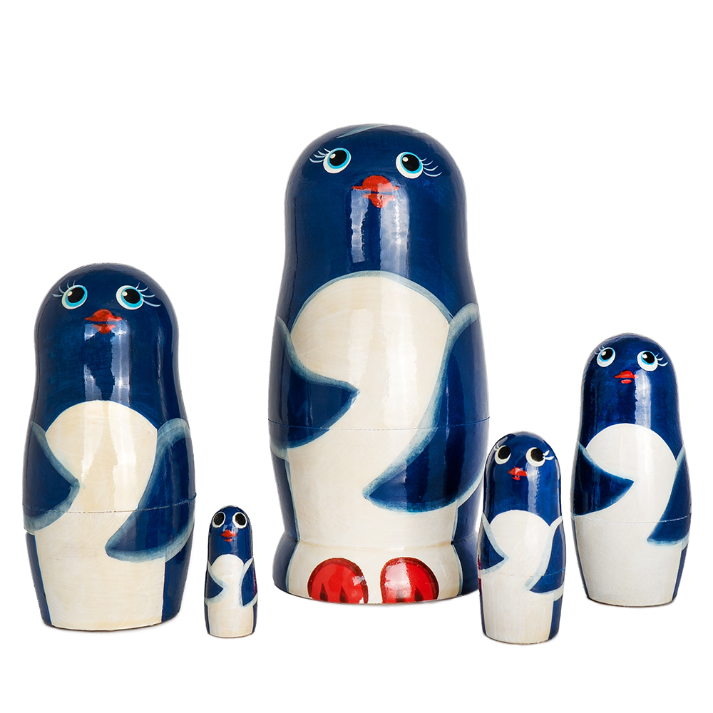 Penguin Nesting Doll (5 pc.) | Product sku S-215515