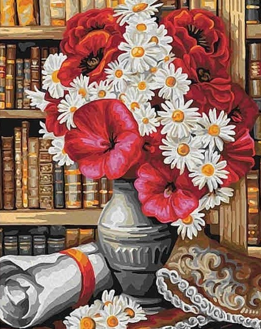 Library Paint-by-Number Kit