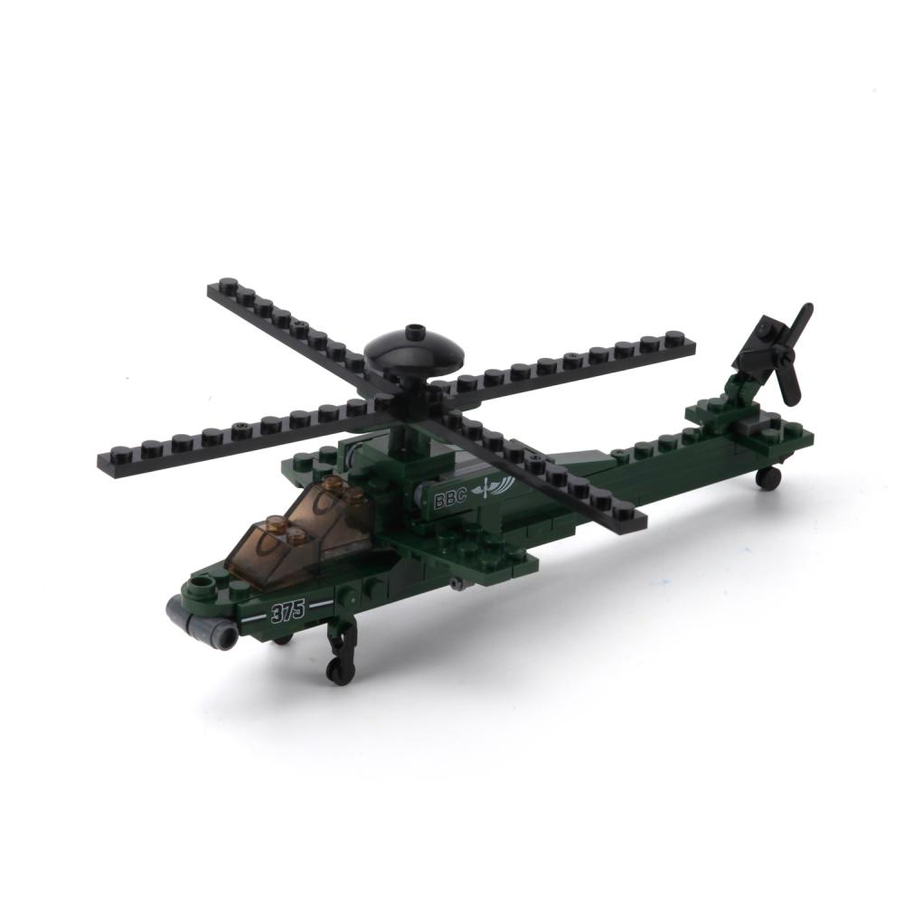 Military Helicopter Model Kit (97 elements)