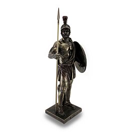 Ajax the Great Holding Spear and Shield Statue