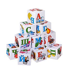 Russian Alphabet Blocks Educational Game