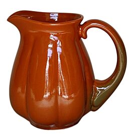 Pumpkin Stoneware Jug