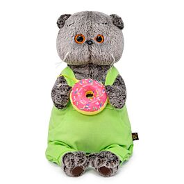 Basik the Cat with Donut Collectible Toy