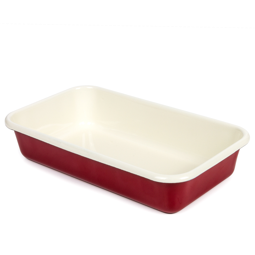 Classic Red Enamelware Baking Dish Classic Red Enamelware Baking Dish