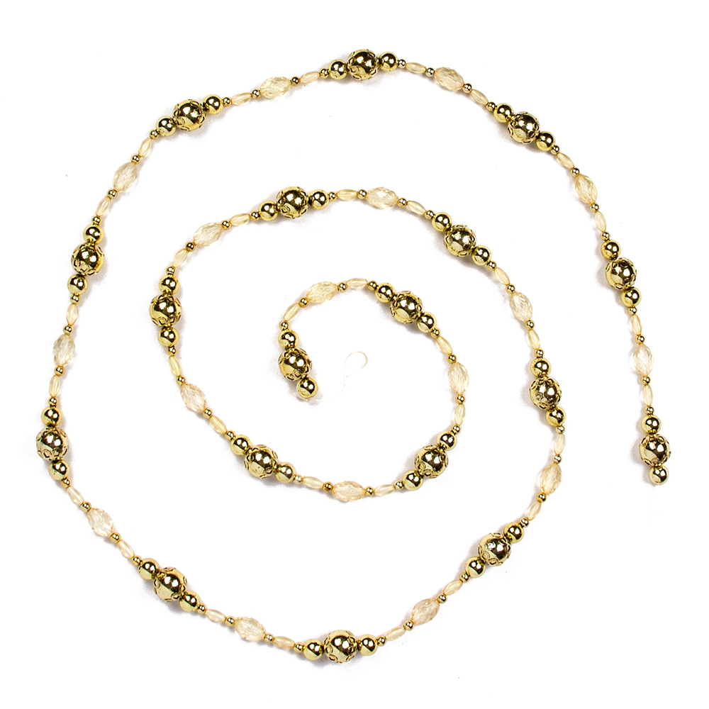 Golden Christmas Garland | Product sku S-190445
